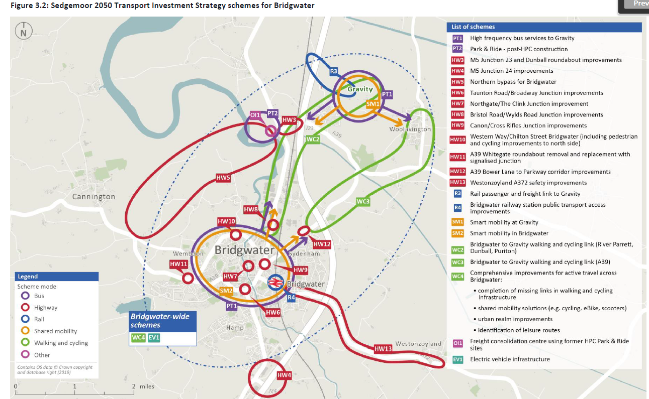 Sedgemoor 2050 Transport Investment Strategy- what climate emergency ...